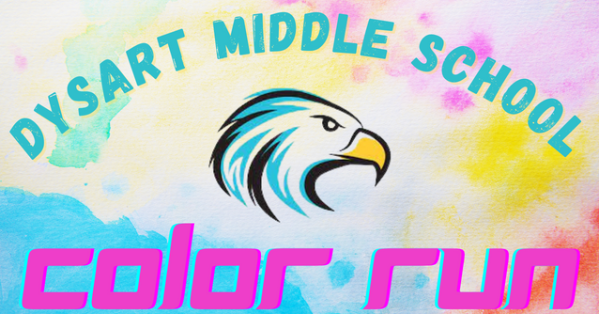 Dysart Middle School Color Blast Run